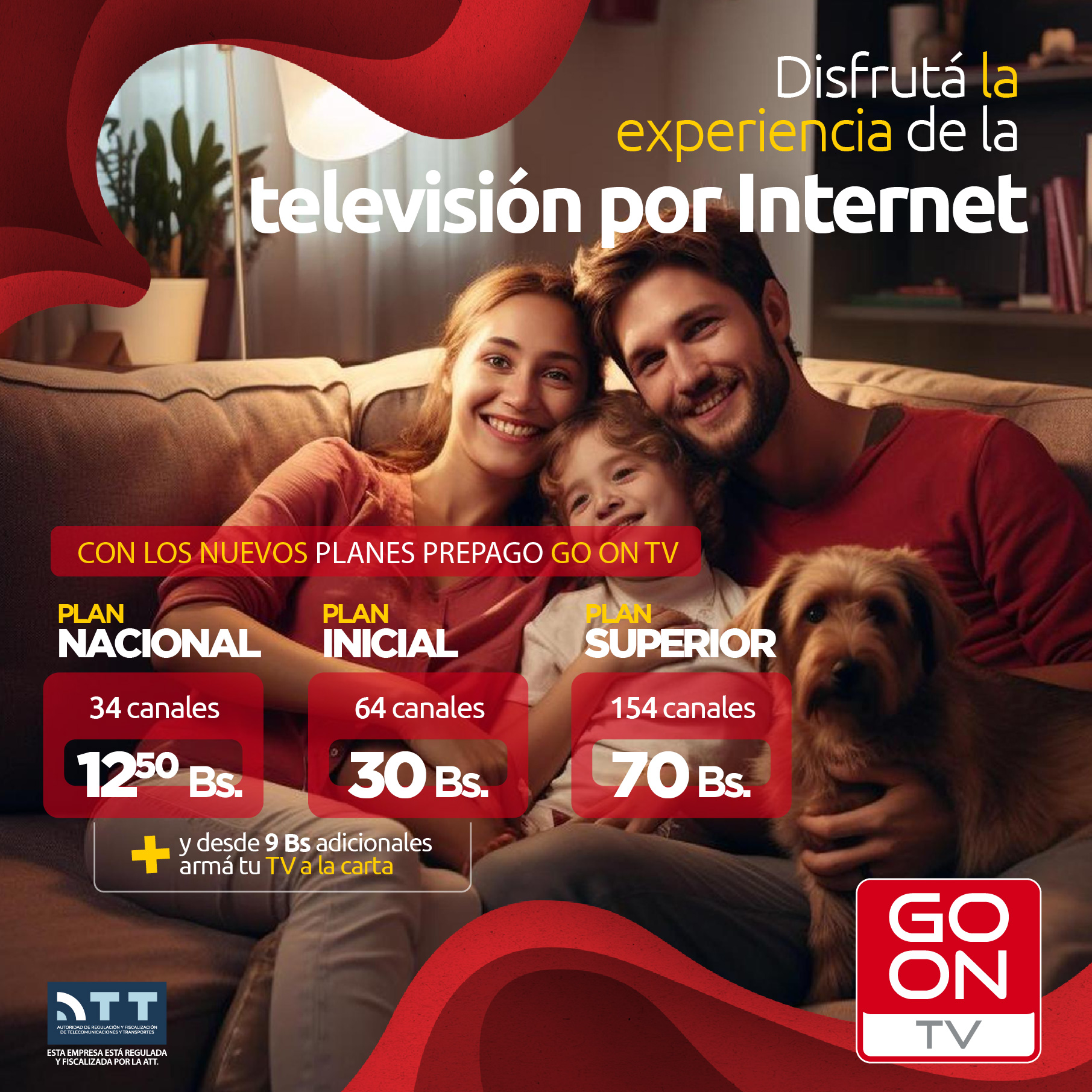 TV por Internet - Cotas